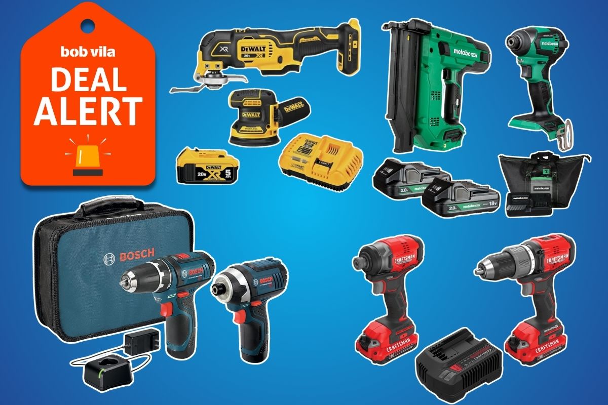 Amazon Slashed Power Tool Combo Kits to Clearance Level Prices