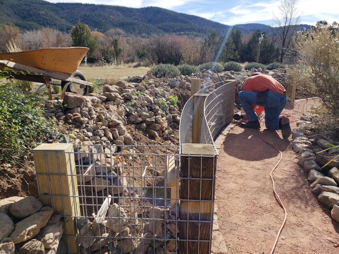 How a Seasoned Gardner Built Gabion Walls From Scratch (and You Can, Too)