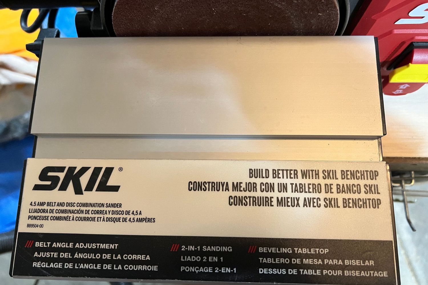 Skil 4.5-Amp Belt and Disc Combination Sander: Hands-On Review