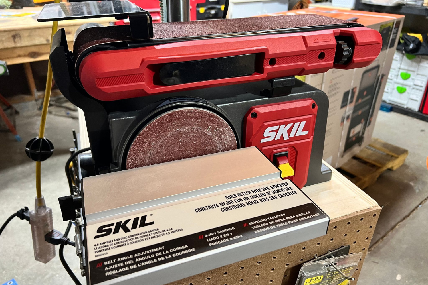 Skil 4.5-Amp Belt and Disc Combination Sander: Hands-On Review